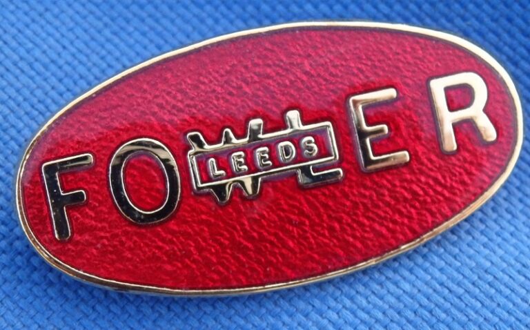 Fowler Badge – National Traction Engine Trust